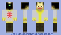 Asian Ponytail guy Minecraft Skin