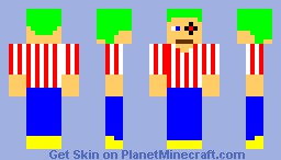 Crazy Dude Minecraft Skin