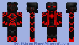 Red robot Minecraft Skin