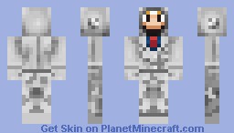 astronaut mario Minecraft Skin