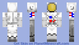 Astronaut Minecraft Skin