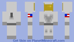 Astronaut(for Mars Map) Minecraft Skin