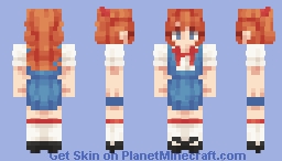 Asuka Langley | Evangelion Minecraft Skin