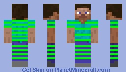 striped Minecraft Skin
