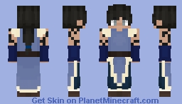 Water Tribe Character (Aumanil Amari) Minecraft Skin