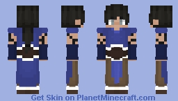 Water Tribe Character (Aumanil Amari) 2 Minecraft Skin