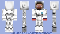 Astronaut Steve Minecraft Skin