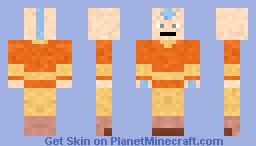 Aang (With Noise) (Avatar: The Last Airbender) Minecraft Skin