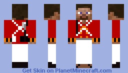 British Redcoat Minecraft Skin