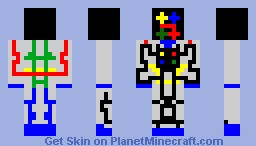 awesome color man Minecraft Skin