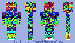 Paint man Minecraft Skin