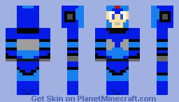 Megaman X Minecraft Skin