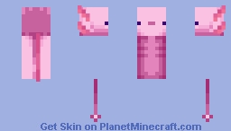 Axolotl skin minecraft Minecraft Skin