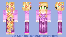 Rapunzel Minecraft Skin