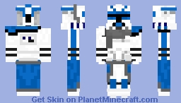 Captain Rex Minecraft Skin