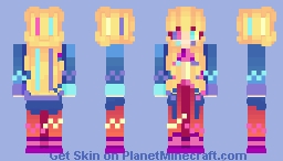 "Paramnesia rules this world, so fake a smile!" (TMA) Minecraft Skin