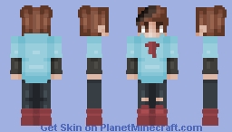 Brown haired male Minecraft Skin