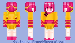 Zombie Girl Buro by Duwck Minecraft Skin