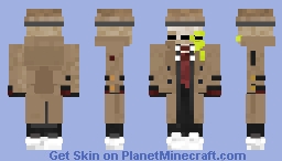 detective sloth Minecraft Skin