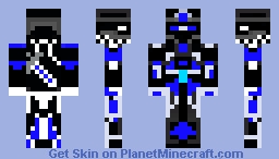 Cybernetic Knight Minecraft Skin