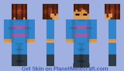 Frisk. Minecraft Skin