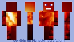 lava guy Minecraft Skin