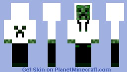 Creeper-Hoodie Minecraft Skin