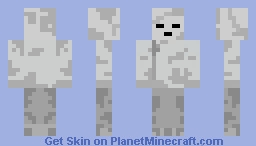 Skeleton Steve Minecraft Skin