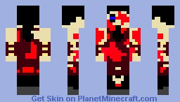 Damaged reiko Minecraft Skin