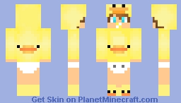 Baby Duck Boy Minecraft Skin