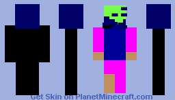 backwards Minecraft Skin