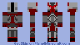 bad red robot Minecraft Skin