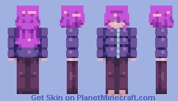 Falling Minecraft Skin