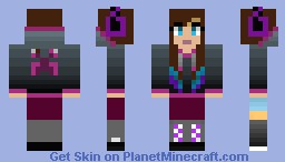 bad girl 3 Minecraft Skin