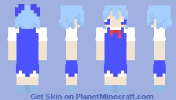 Cirno (mini) Minecraft Skin