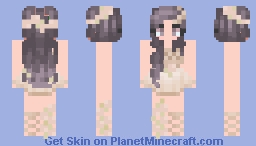 Ballet Dancer - Brown Swan Minecraft Skin