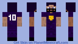 Baltimore Ravens Player Minecraft Skin
