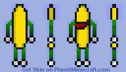 Banana Minecraft Skin