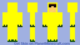 BANANA MAN Minecraft Skin