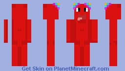Blue gizmo skin Minecraft Skin