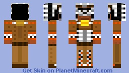 indian black chief Minecraft Skin