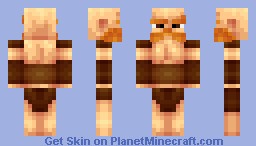 Barbaric Barbarian Minecraft Skin