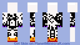 barcode man Minecraft Skin