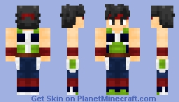 Bardock Minecraft Skin