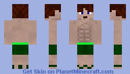 Beach Body Minecraft Skin