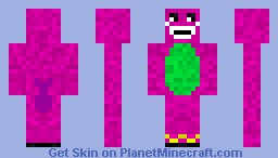 Barney Minecraft Skin