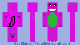 Barney (request from Nate123abcs) Minecraft Skin