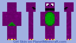 Barney the dinosaur Minecraft Skin