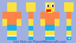 bart simpson Minecraft Skin