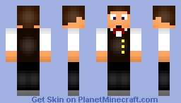 Average Bartender Minecraft Skin